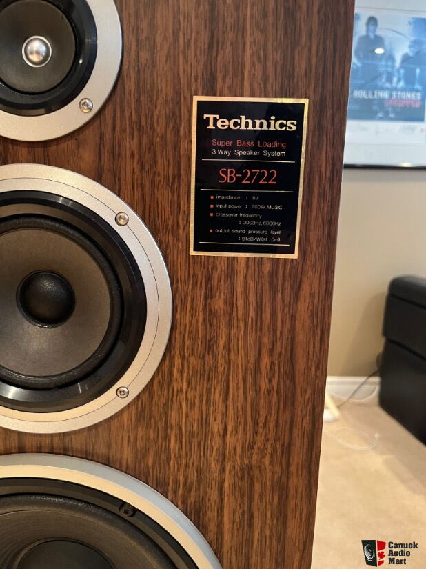 Technics SB-2722 Three Way Speakers Photo #5534047 - Canuck Audio Mart