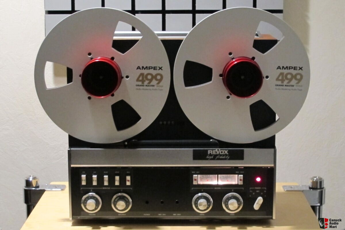 Revox A77 high speed reel to reel tape recorder - EXCELLENT !!! Photo ...