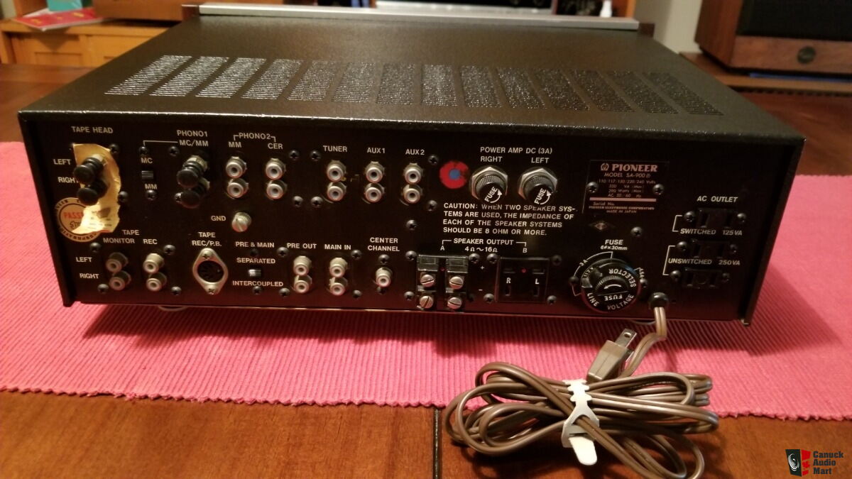 Pioneer SA-900 Integrated Amplifier Photo #5535807 - US Audio Mart
