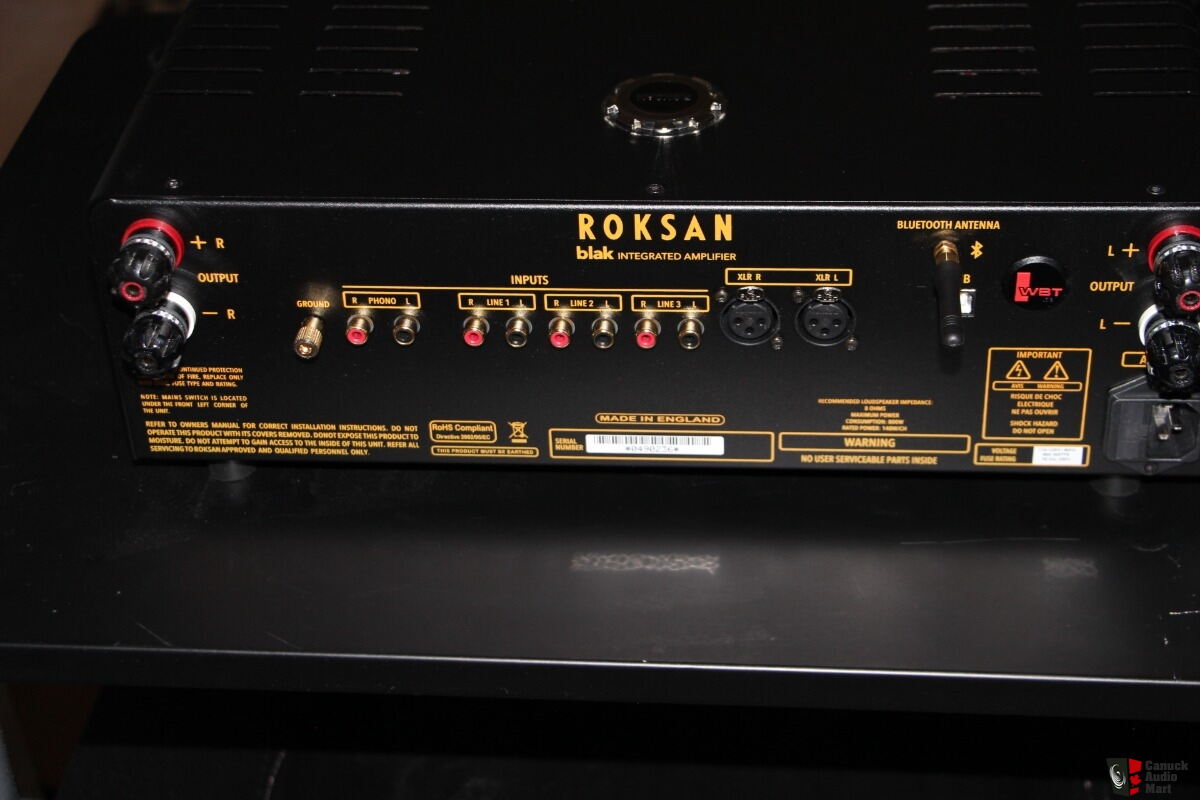 Roksan Blak Integrated amplifier Photo #5535916 - Canuck Audio Mart