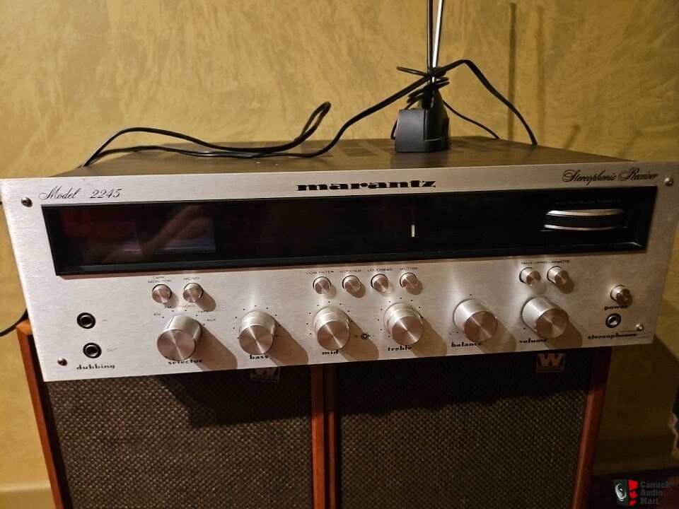 Marantz receiver model 2245 For Sale - Canuck Audio Mart
