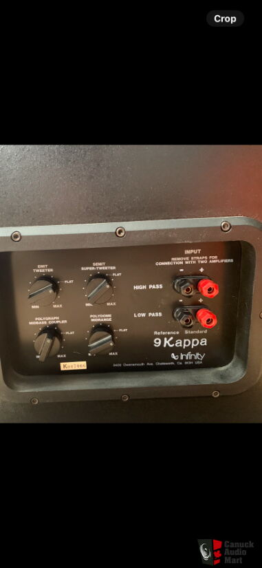 Infinity KAPPA 9 speakers Photo #5540207 - Canuck Audio Mart