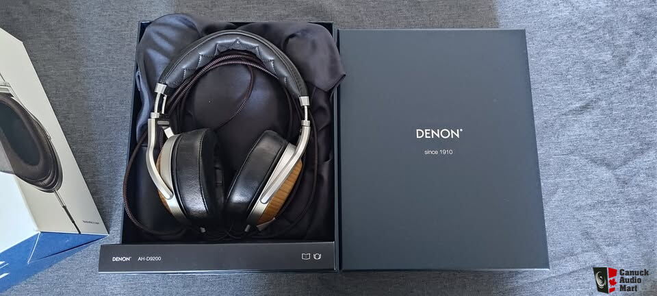 Denon AH-D9200 Bamboo Over the Ear Headphones Photo #5540313 - US Audio ...