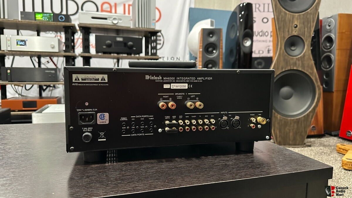 McIntosh MA6300 Integrated Amplifier Photo #5541185 - Canuck Audio Mart