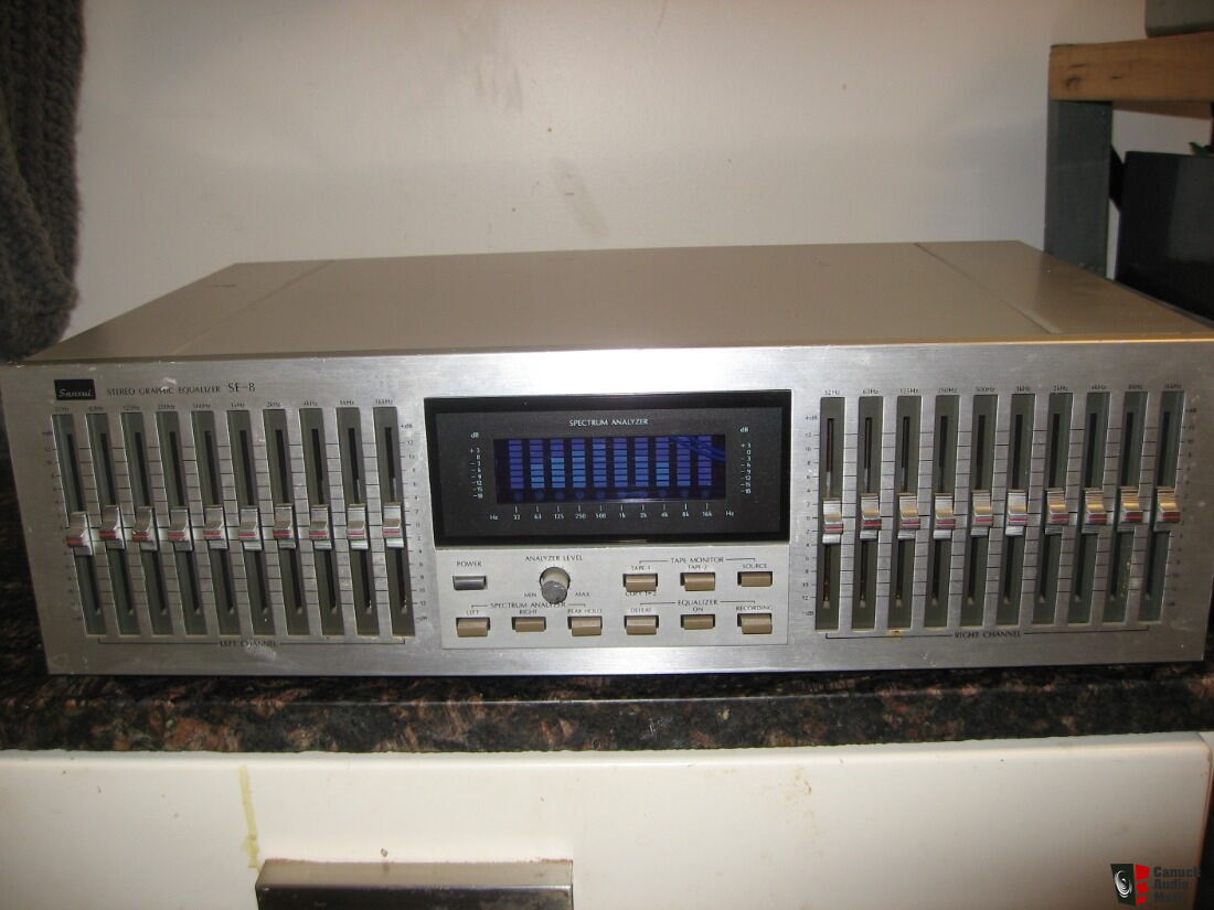 Sansui SE-8 equalizer - silver face For Sale - US Audio Mart
