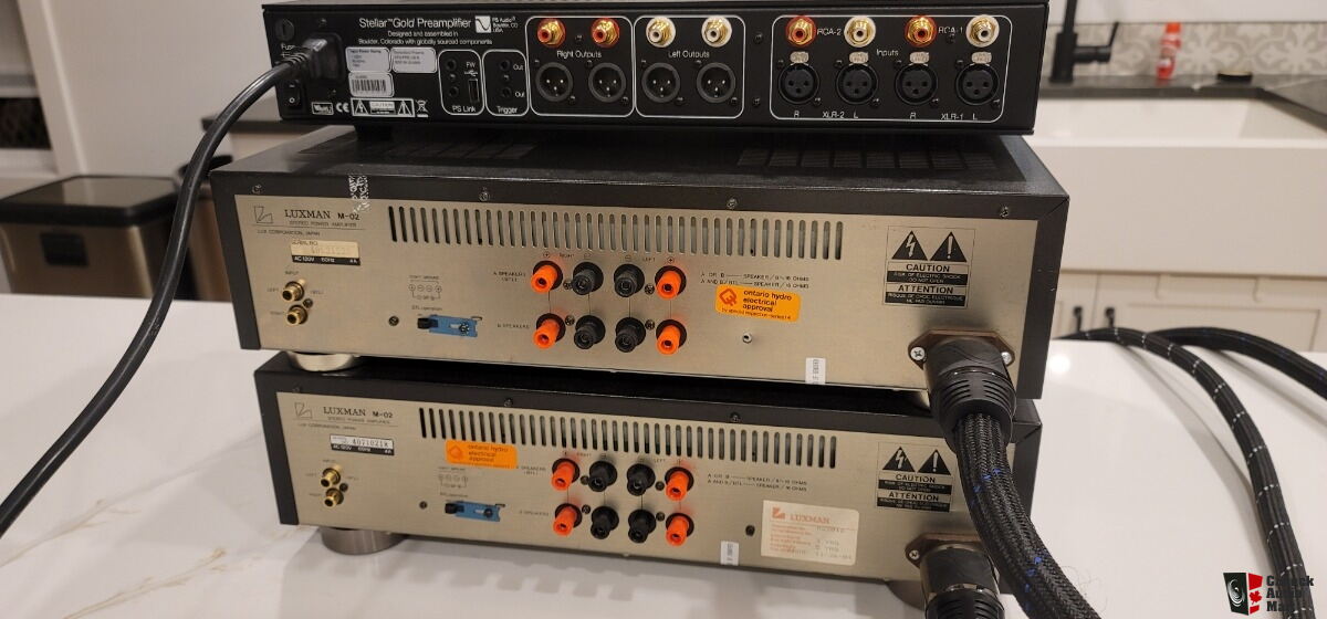 Luxman amp ps audio preamp Photo #5543449 - US Audio Mart