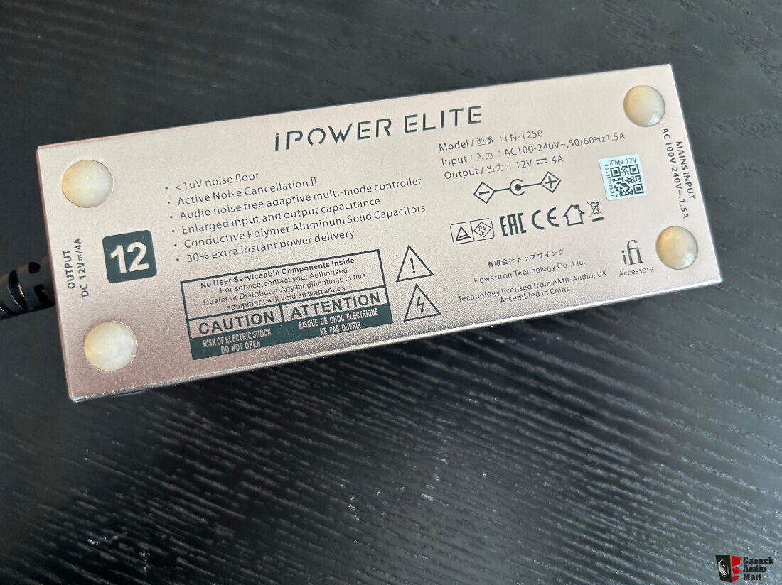 iFi power Elite 12v Photo #5544867 - Canuck Audio Mart