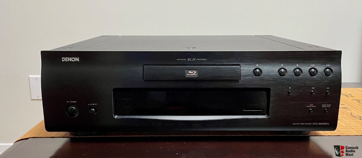 Denon DVD-3800BDCI Blu-ray player CD player audiophile Photo #5545175 ...