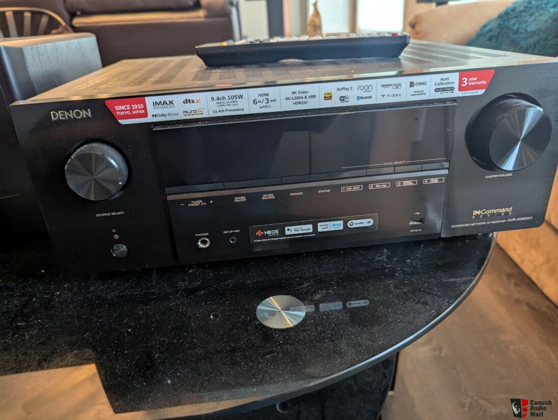 Denon AVR-X3800h For Sale - US Audio Mart