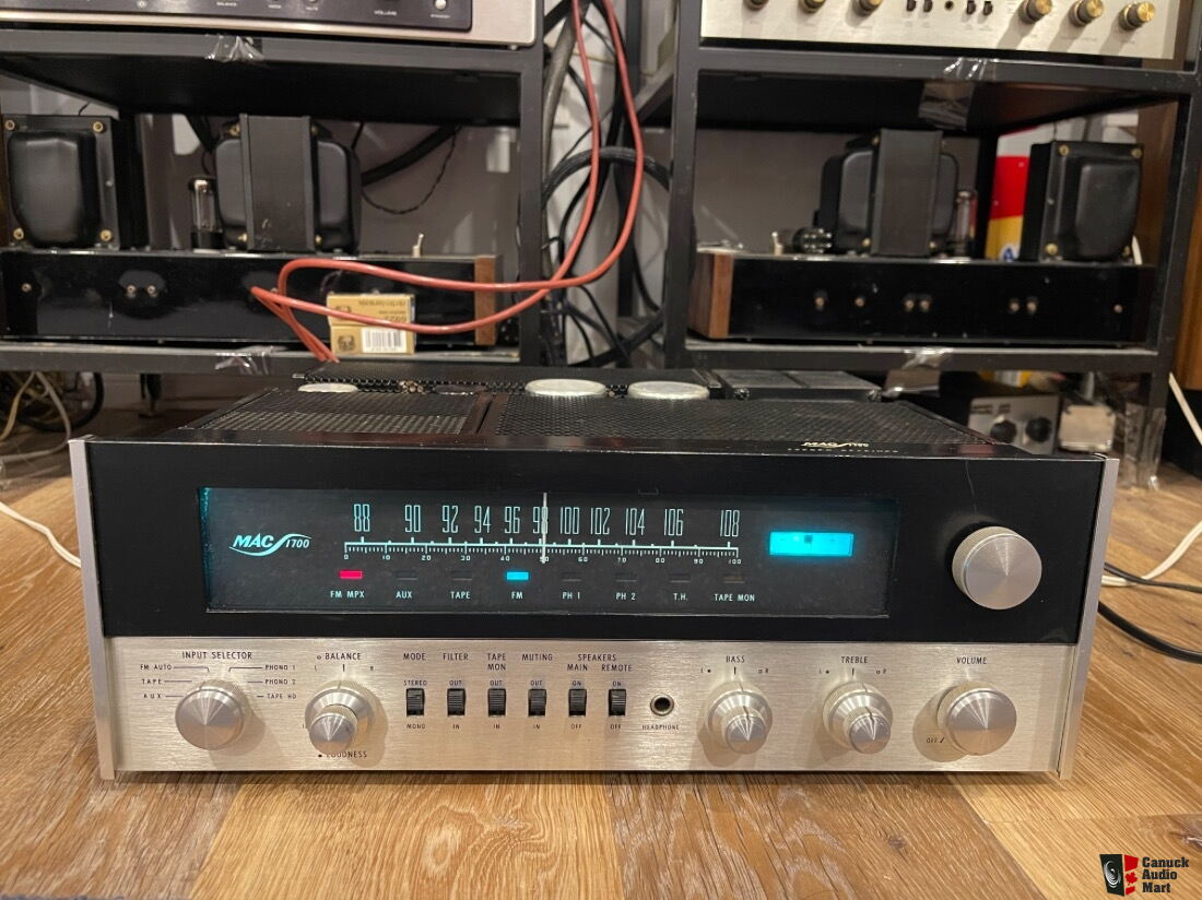 McIntosh Mac1700 stereo receiver Photo #5545382 - US Audio Mart