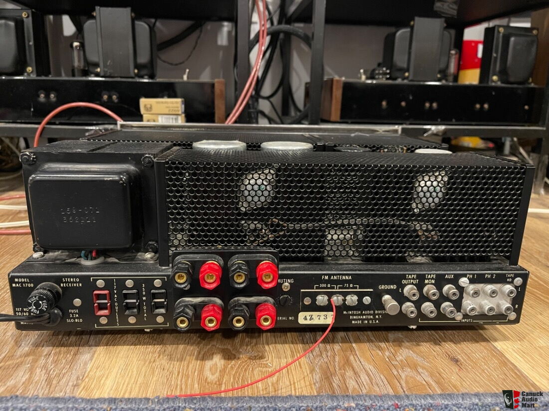 McIntosh Mac1700 stereo receiver Photo #5545388 - US Audio Mart