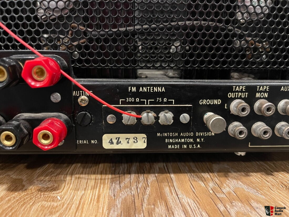 McIntosh Mac1700 stereo receiver Photo #5545390 - US Audio Mart