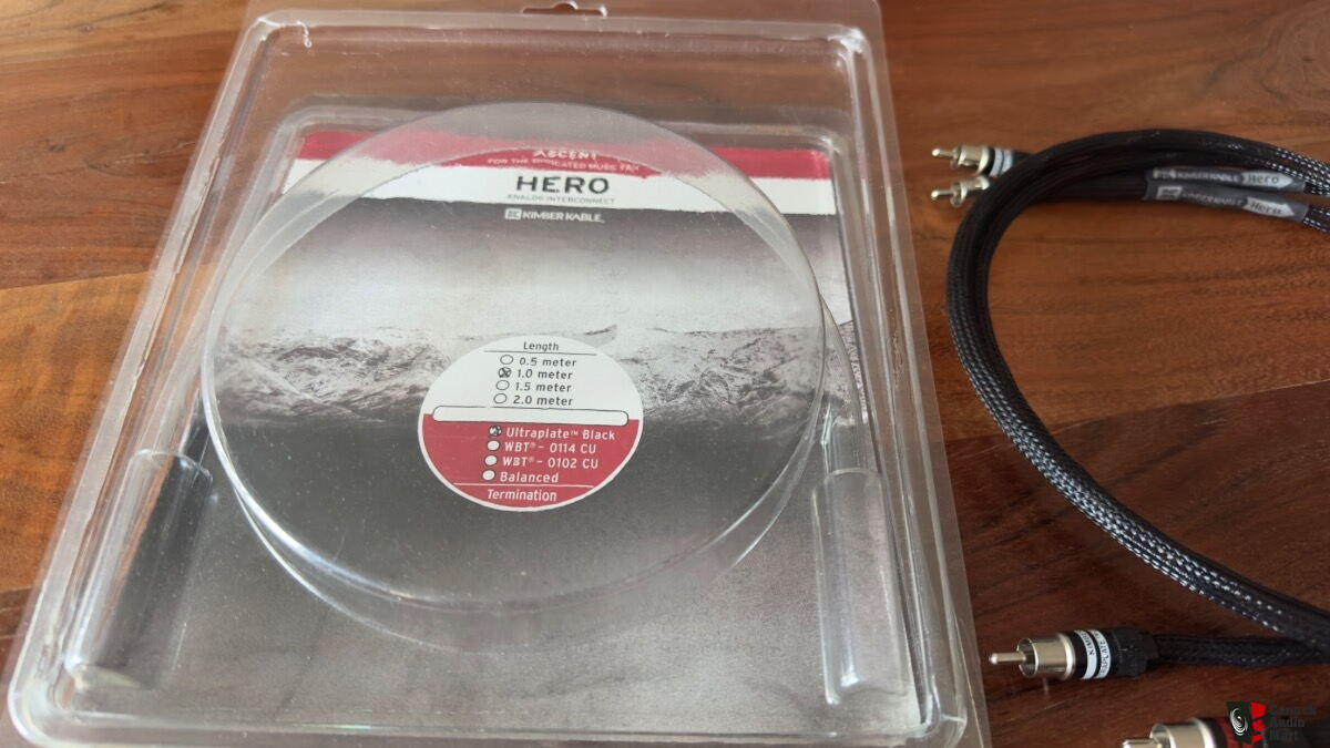 Kimber Kable Hero Cable Photo #5546259 - Canuck Audio Mart
