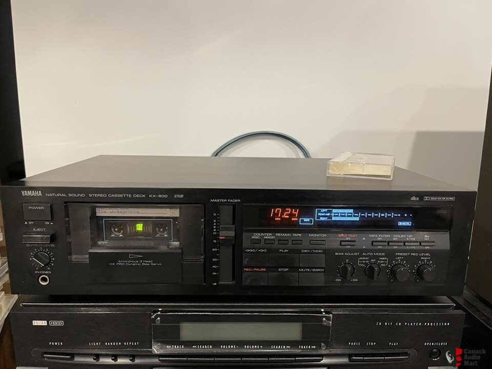 Yamaha KX-800 3 head cassette deck, excellent Photo #5546738 - Canuck ...