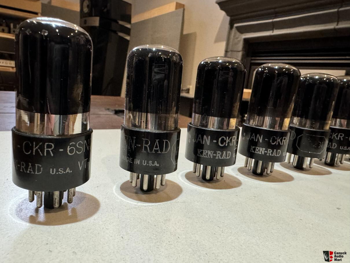 Ken Rad VT-231 /6SN7 - quad sold to Thomas, three tubes remaning For ...