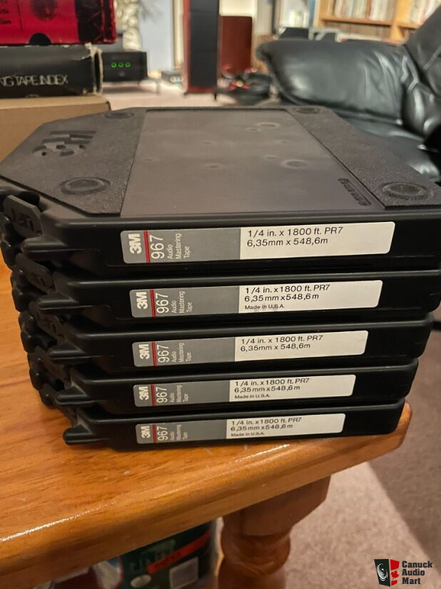 For sale: 27 Reel to Reel recording tapes Photo #5547141 - Canuck Audio ...