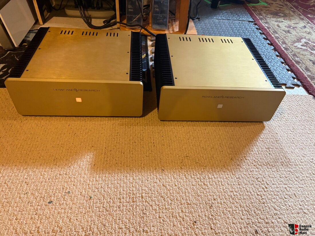 Jeff Rowland mode 3 Monoblocks Sale Pending Photo #5548573 - Canuck ...