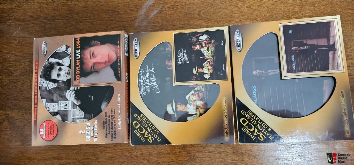 Mobile Fidelity, Audio Fidelity, SHM and Miscellaneous SACDs Photo ...