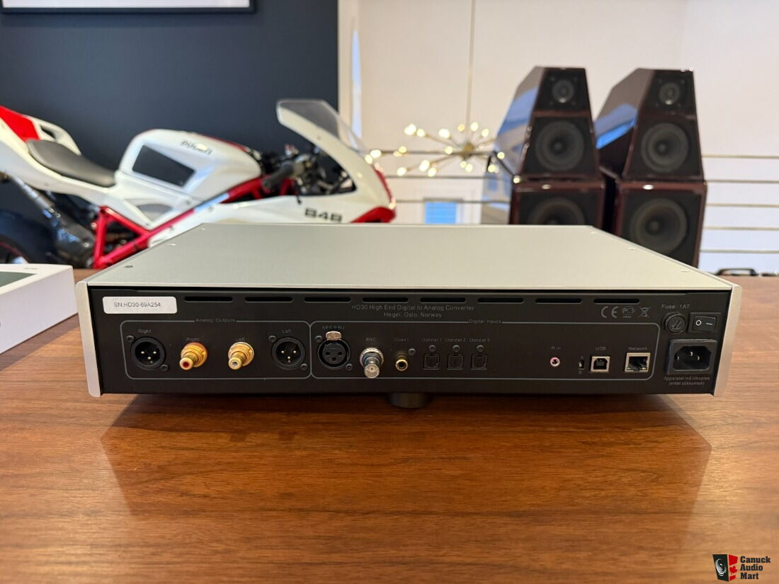 Hegel HD30 DAC - Amazing Sound - works with Apple AirPlay - Discount ...