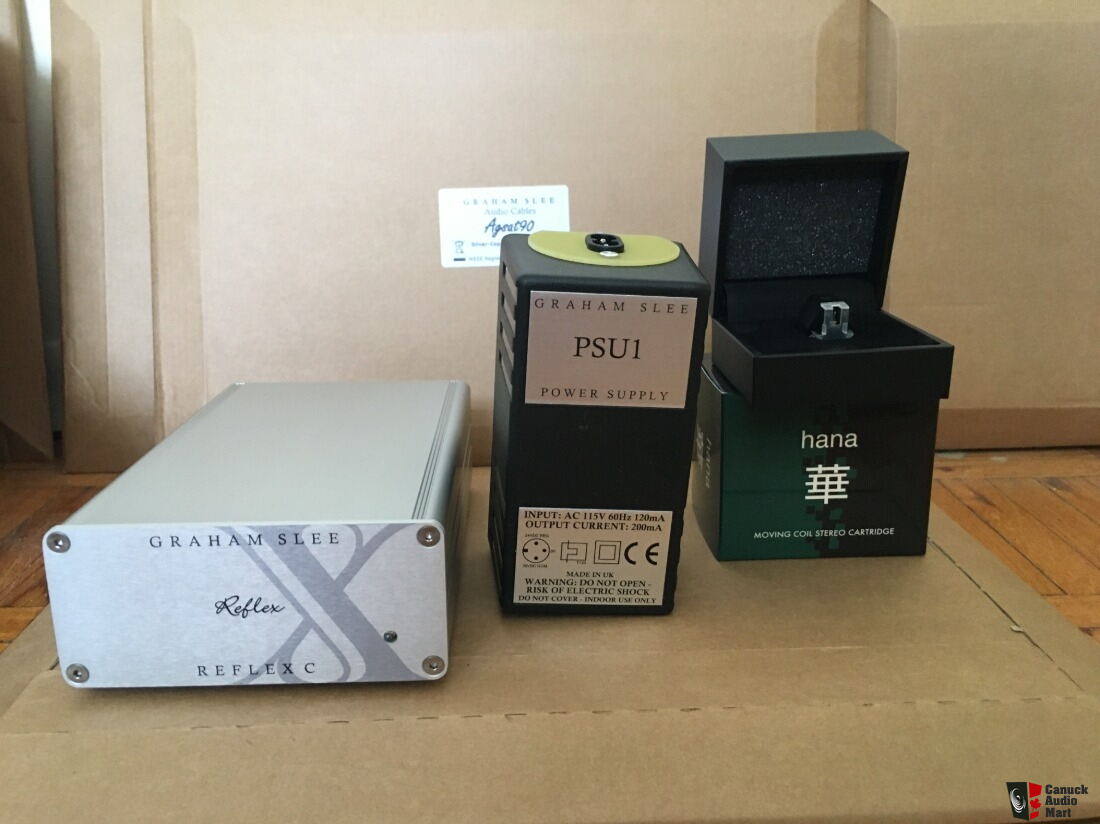 Hana SH MKII MC Cartridge with Graham Slee Reflex M w/PSU1 Bundle ...