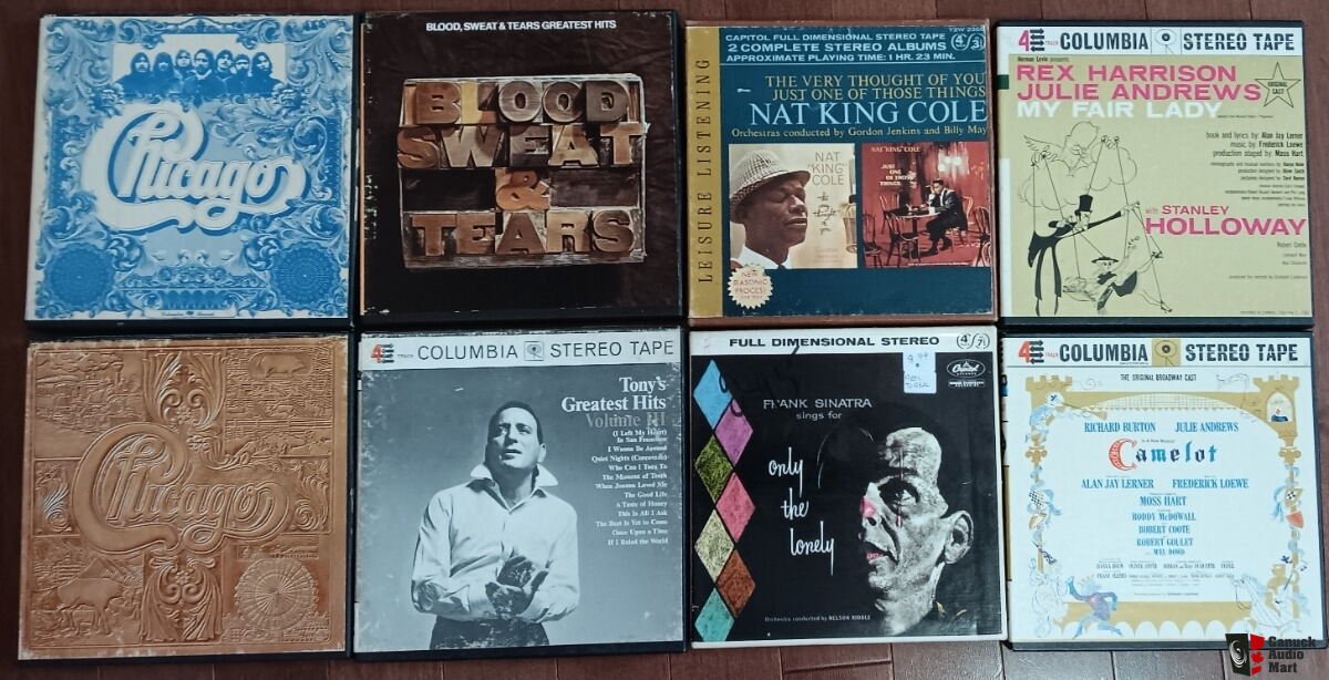 Reel to Reel 7 1/2" Original Pre-recorded Music Tapes For Sale - Canuck ...