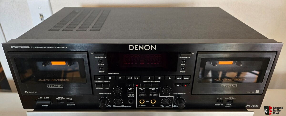 Denon DN-780R professional cassette deck For Sale - US Audio Mart