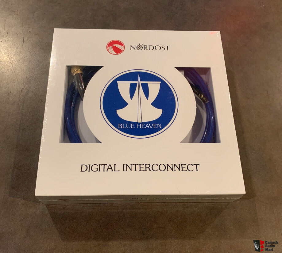 Nordost Blue Heaven (BNC/BNC - RCA ADAPTER) Digital Interconnect 2M ...