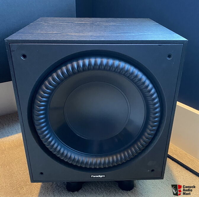 Paradigm Monitor Series 7 - Sub 12 (Black Ash) - 2 Available Photo ...