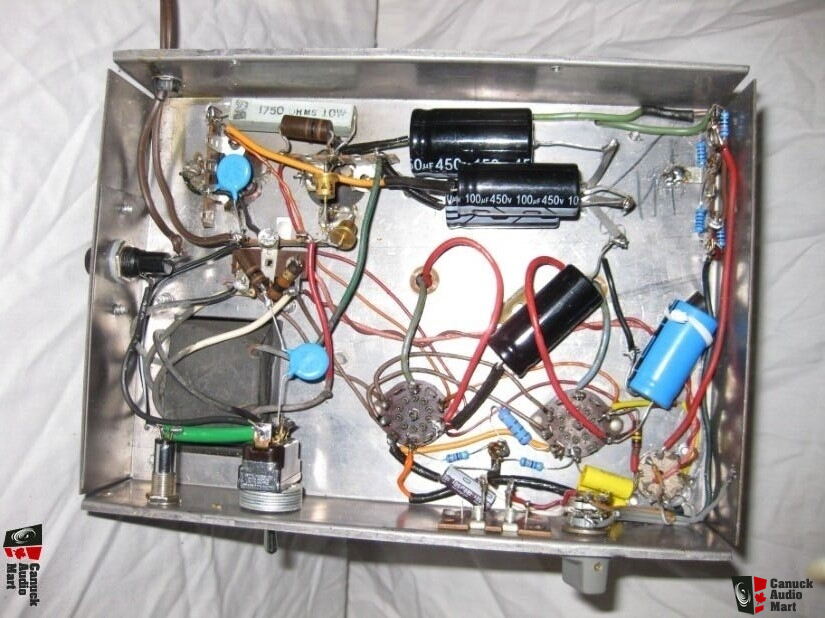 Rebuilt Single Ended 6BQ5 (EL-84) Tube Stereo Power Amp and Nikko Beta ...