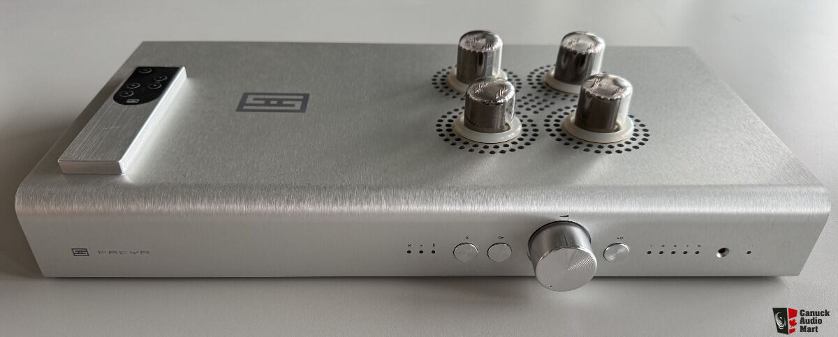Schiit Freya+ Preamplifier w/ stock JJ Tubes & Extra GE 6SN7 GTB Tubes ...