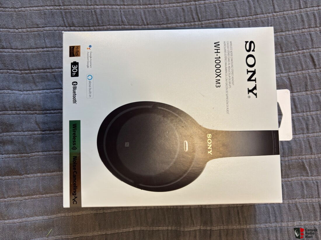 Sony WH-1000X M3 Noise Canceling Headphones Photo #5560099 - Canuck ...