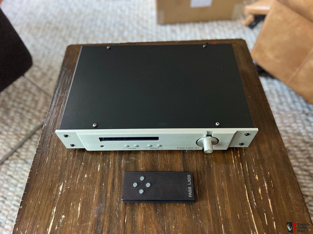 Pass Labs X1 Preamplifier - Excellent Condition Photo #5560159 - Canuck ...