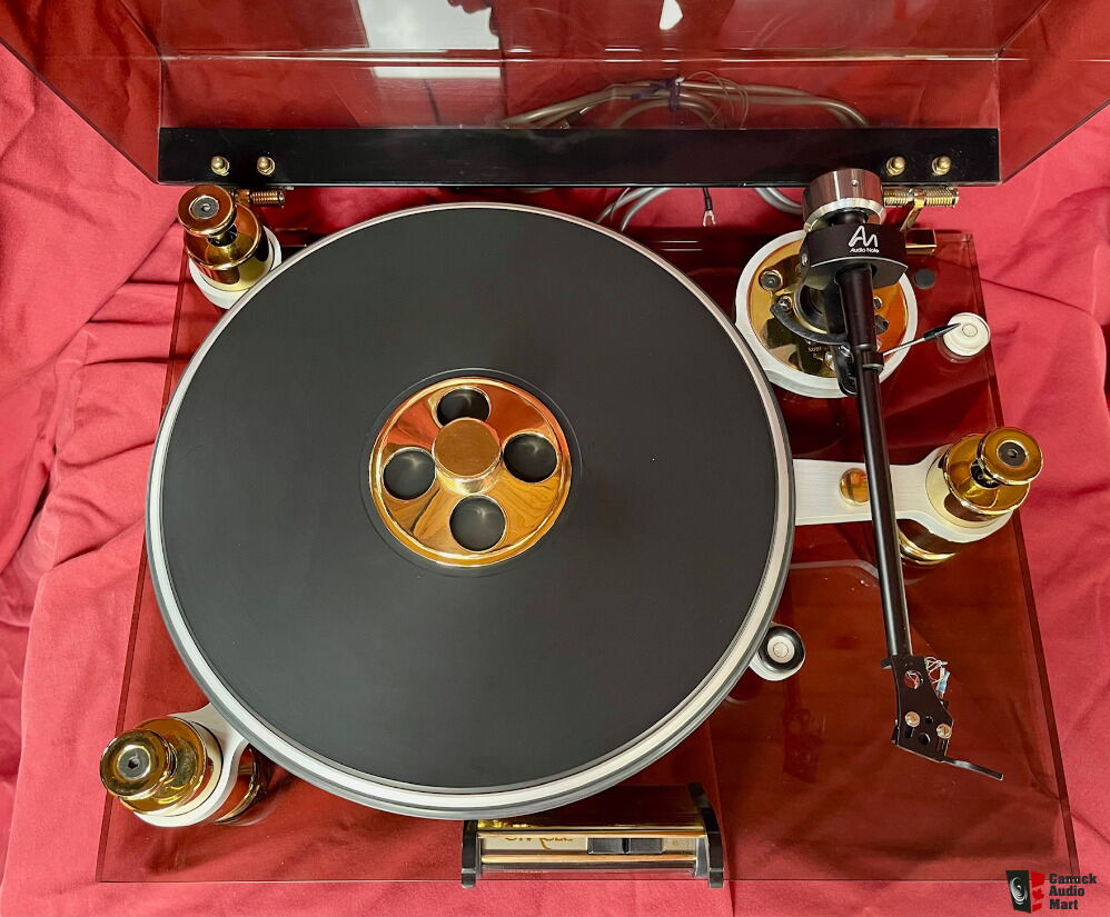 One Of A Kind Oracle Delphi MK III Plus Turntable w Audio Note Tonearm ...