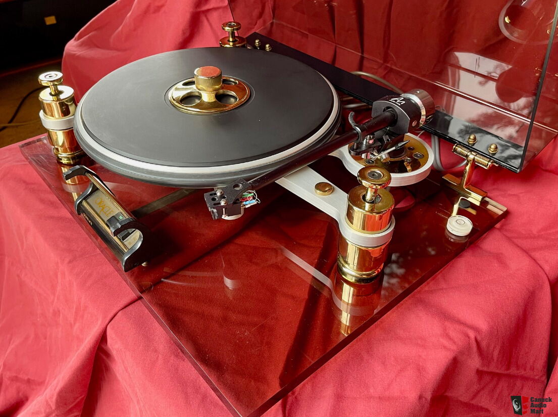 One Of A Kind Oracle Delphi MK III Plus Turntable w Audio Note Tonearm ...
