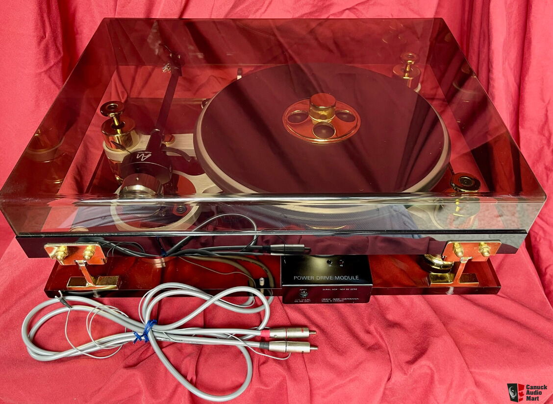 One Of A Kind Oracle Delphi MK III Plus Turntable w Audio Note Tonearm ...