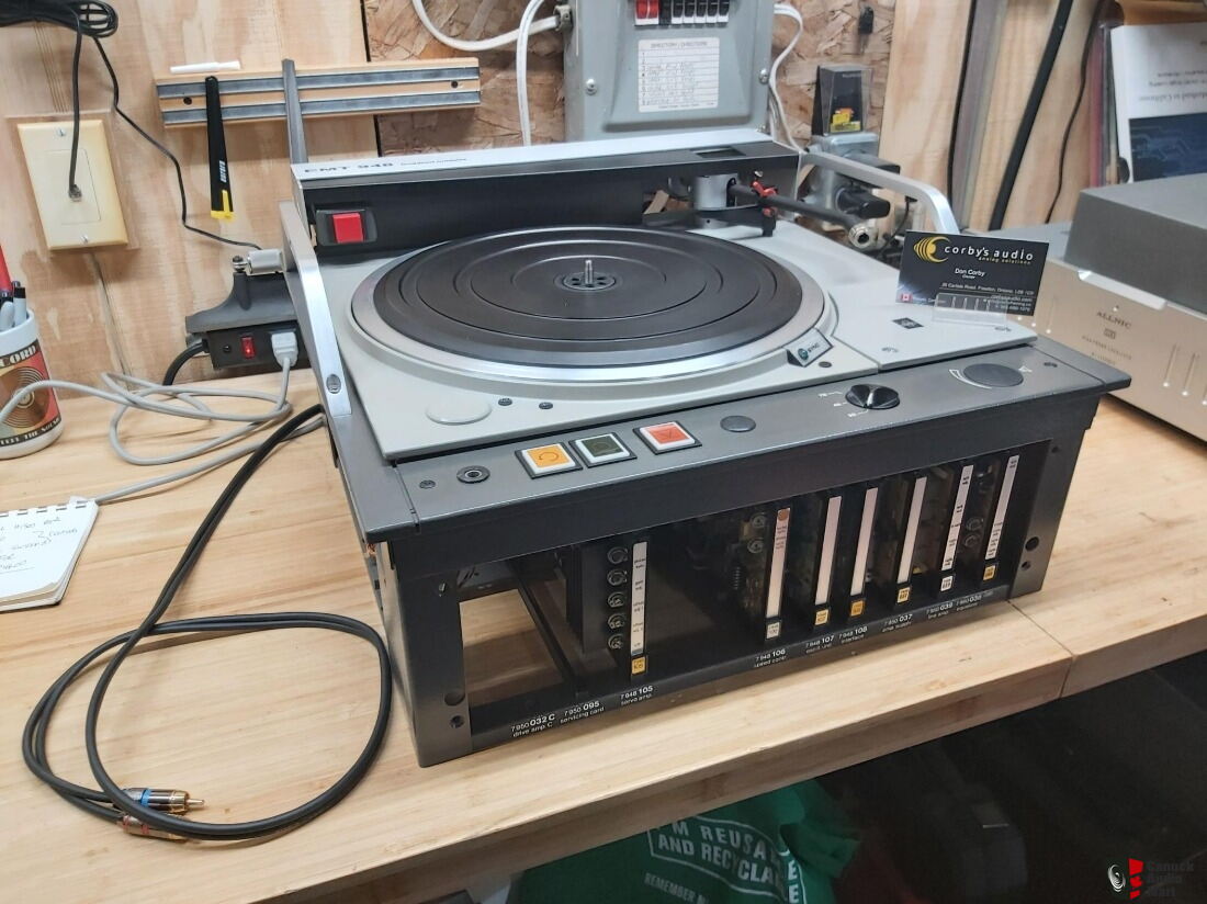 EMT 948 table with Thorens TP929S tonearm Photo #5560885 - Canuck Audio ...