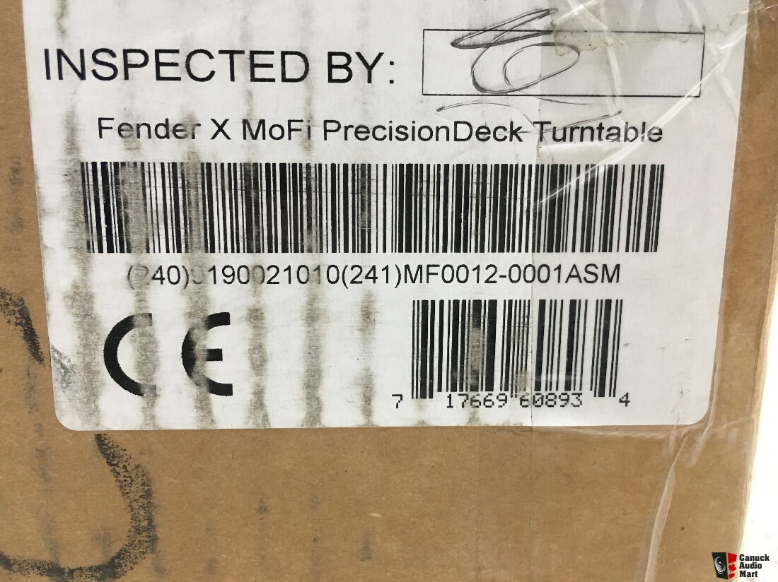 MoFi Fender PrecisionDeck Limited Edition Photo #5562917 - Canuck Audio ...