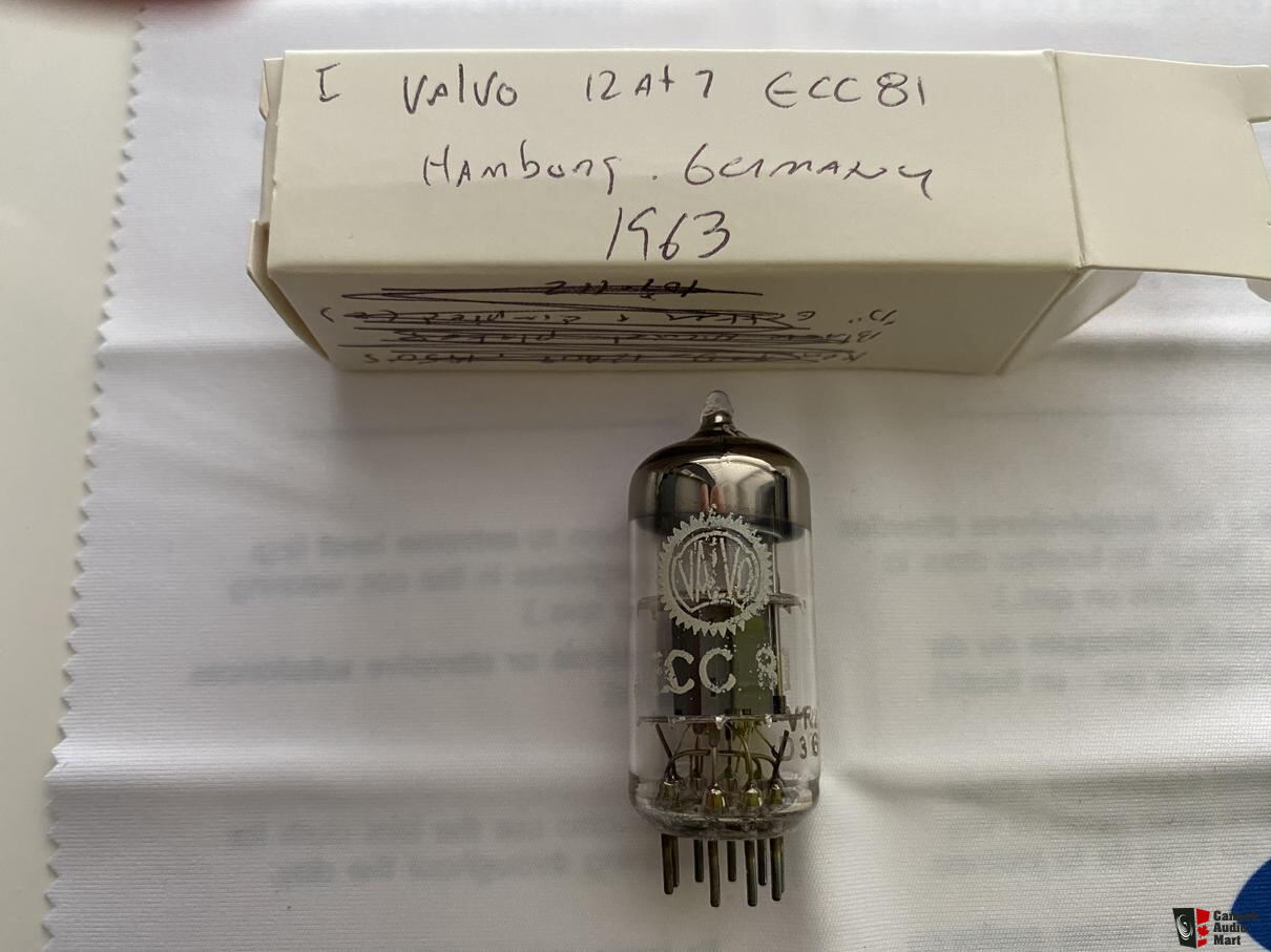 Tubes cleaning up : 12AX7, 12AU7, ECC81, 6201, Telefunken, Mullard ...