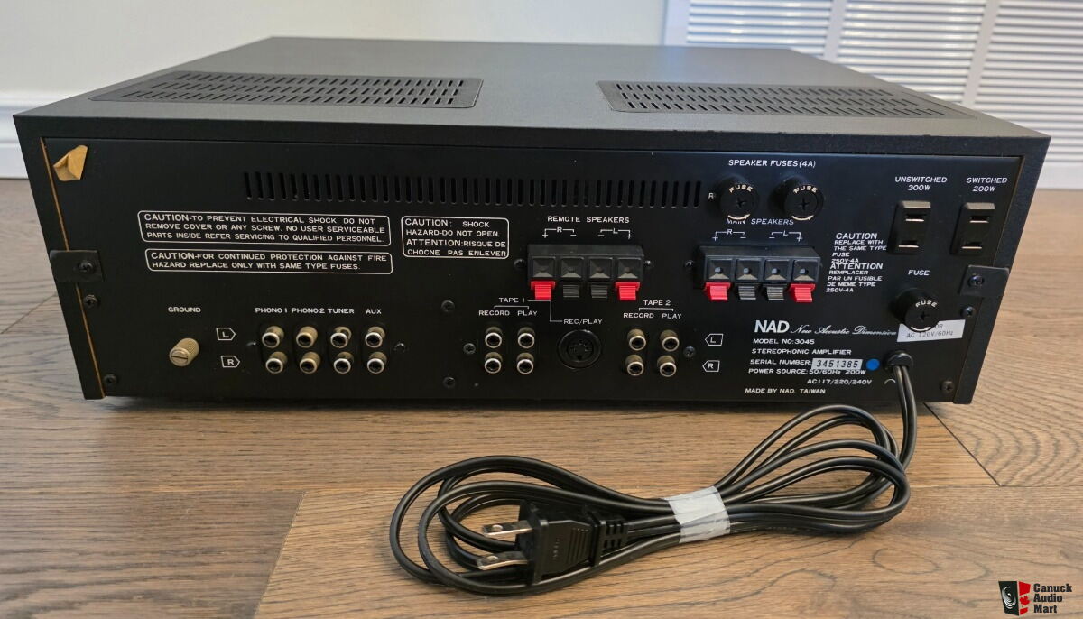NAD 3045 Amplifier Photo #5568353 - Canuck Audio Mart