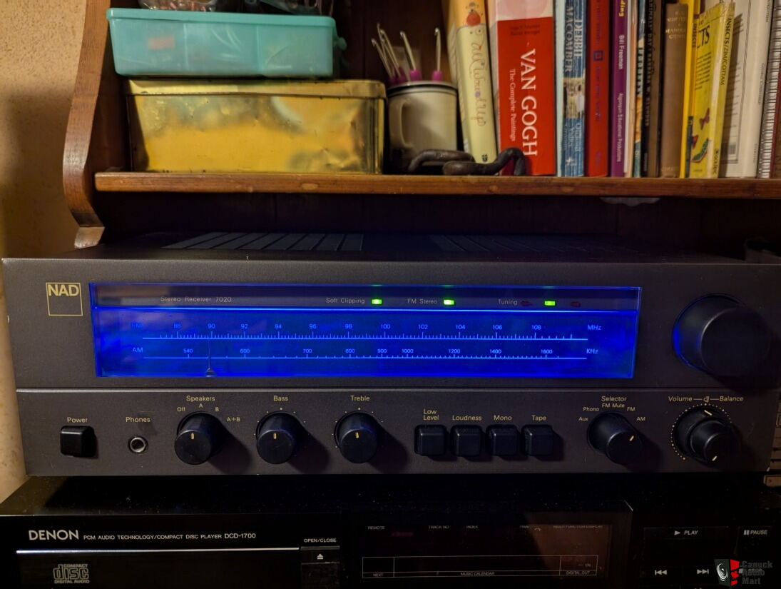 NAD 7020 Vintage receiver---Cool Blue LED Upgrade Photo #5569703 - UK ...