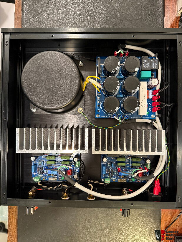 JohnAudioTech JAT501 Class AB Amplifier Stereo Power Amp Photo #5643353 ...