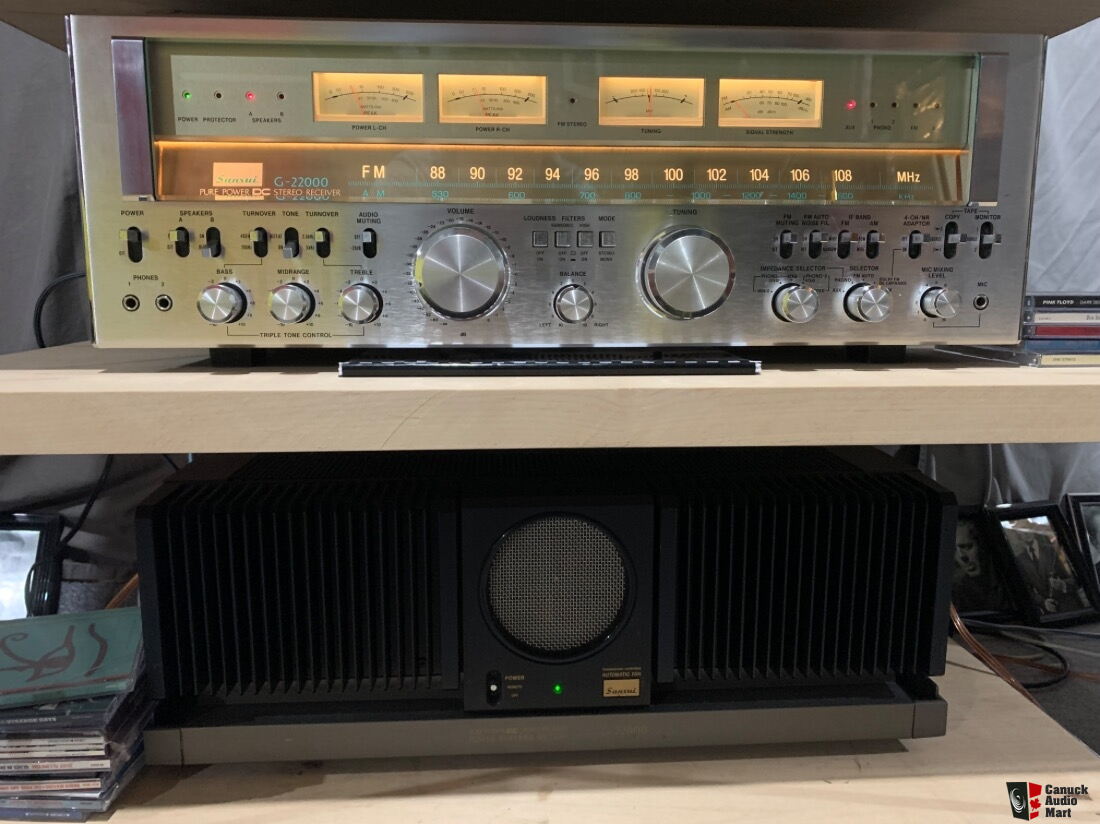 Sansui G 22000 pure power DC stereo receiver Photo #5574035 - Canuck ...