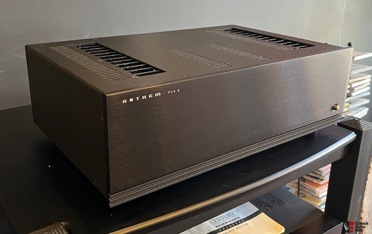 Anthem PVA2 Power Amplifier, great shape! Photo #5575063 - Canuck Audio ...