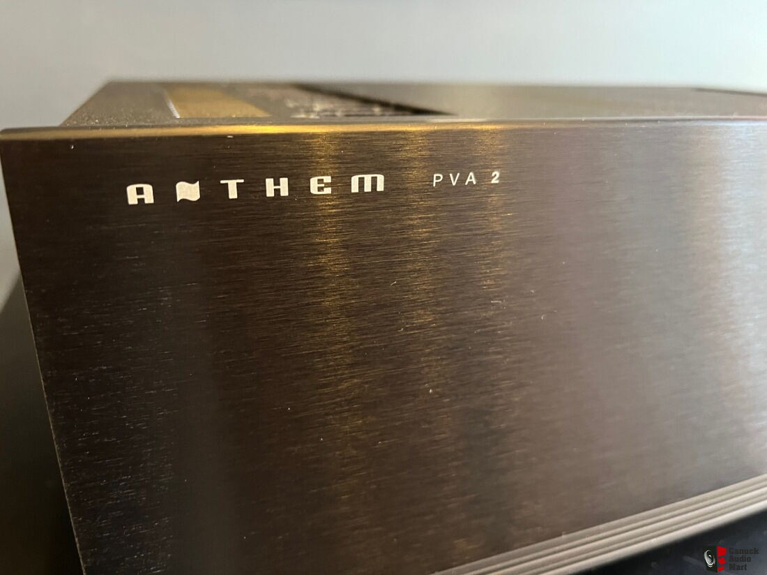 Anthem PVA2 Power Amplifier, great shape! Photo #5575064 - Canuck Audio ...