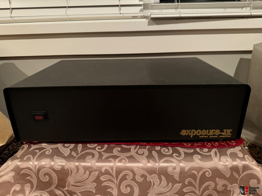 Exposure IV Dual Mono + Exposure VII Preamplifier + VI Power Supply For ...