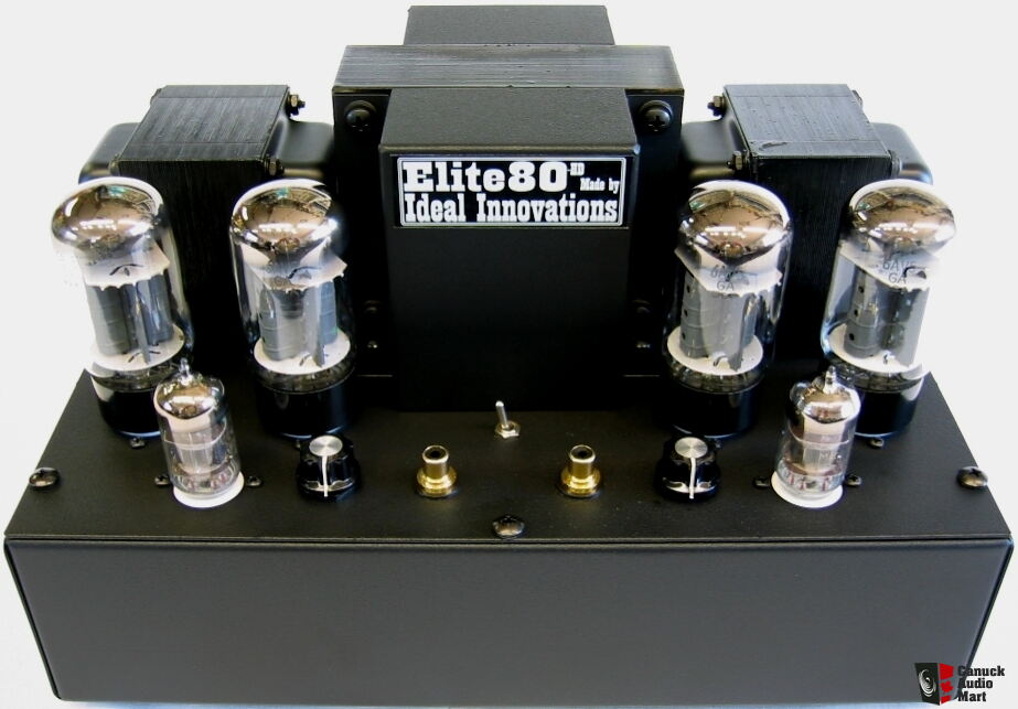 Canadian Made Ideal Innovations Elite80 Vacuum Tube Power Amplifier ...