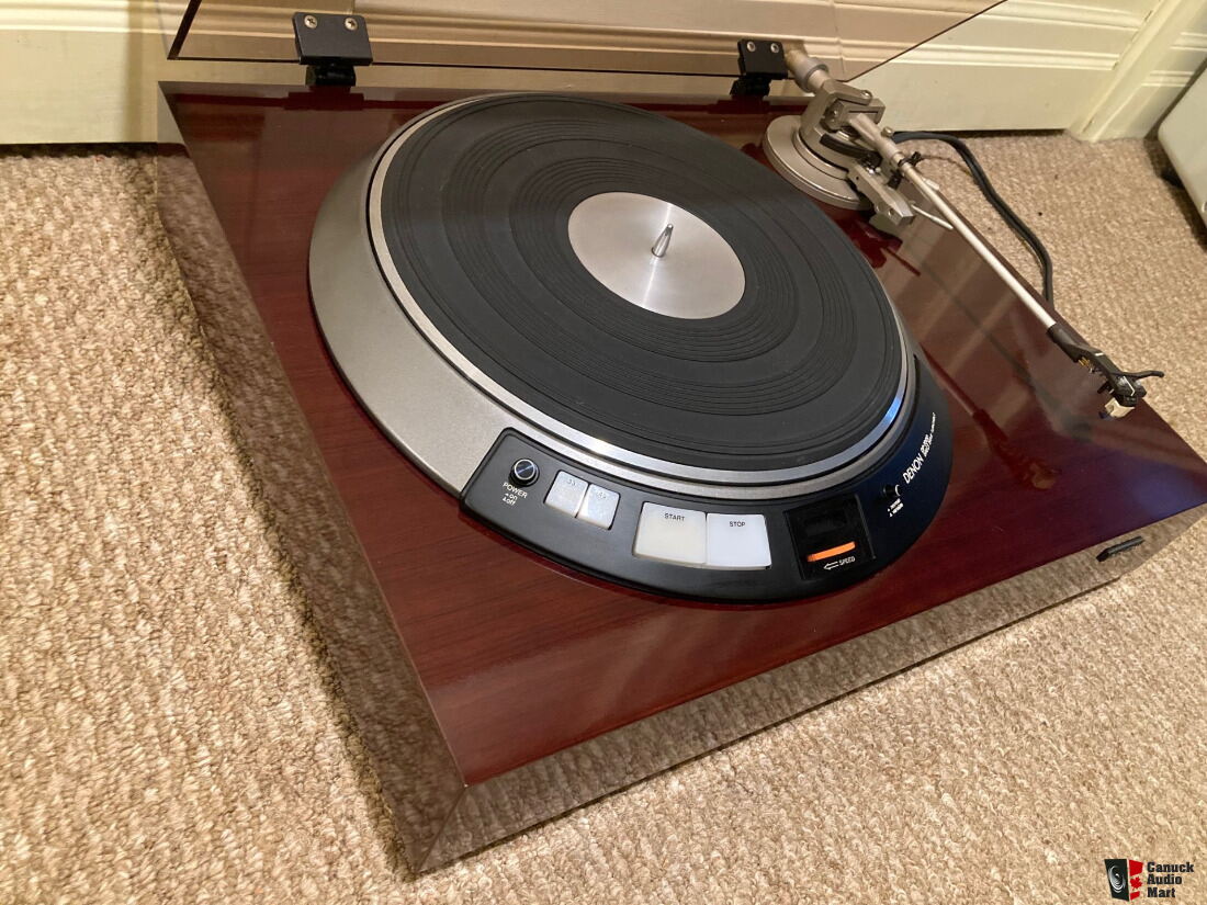 Denon DP-7000 top model direct drive turntable with long tonearm Photo ...