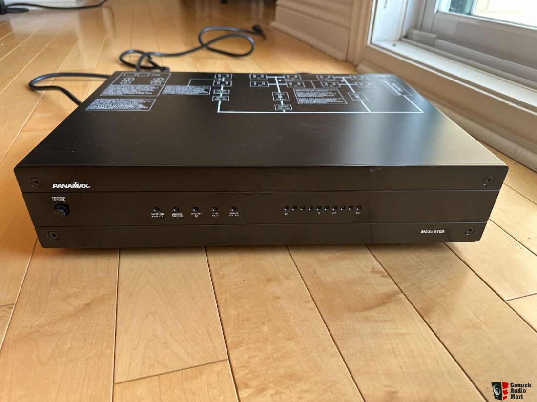 Panamax max 5100 Power Conditioner For Sale - Canuck Audio Mart