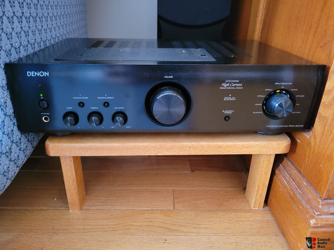 Denon PMA-600NE Advanced High Current Integrated Amplifier Photo ...