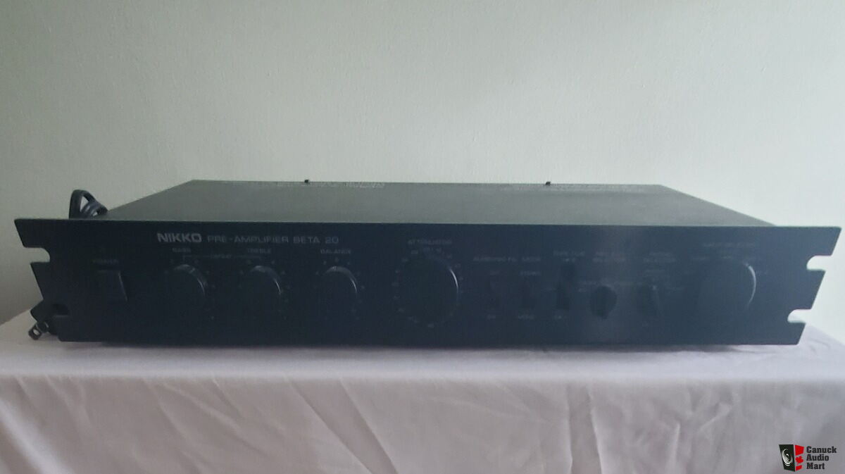 Nikko BETA 20 Preamplifier Photo #5508359 - US Audio Mart